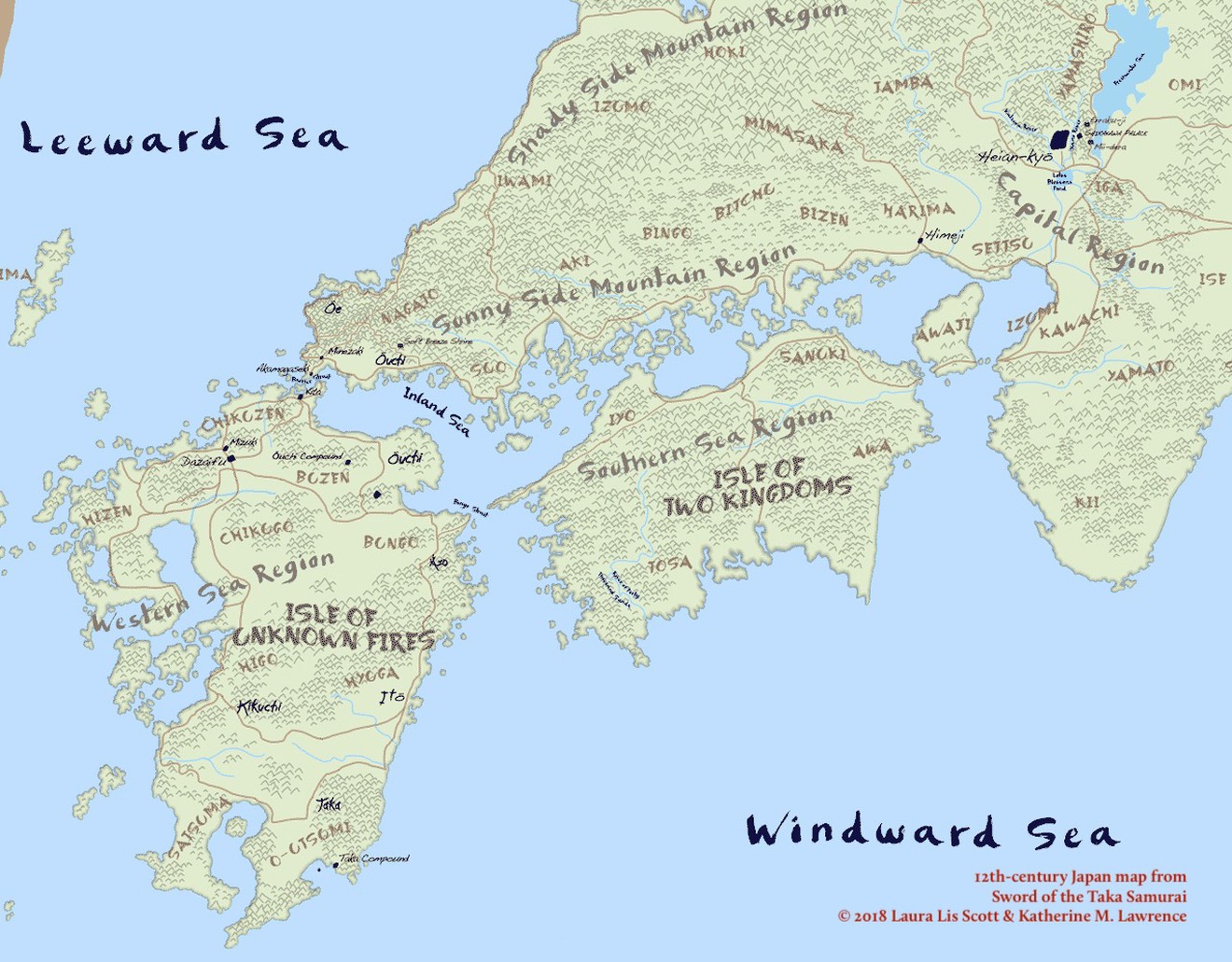 Maps of Heian Japan · Book Love Space