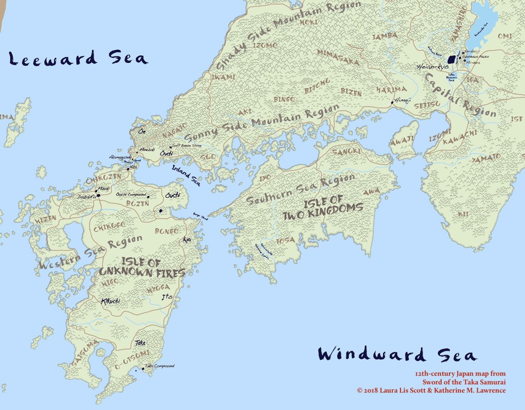 Maps of Heian Japan · Book Love Space