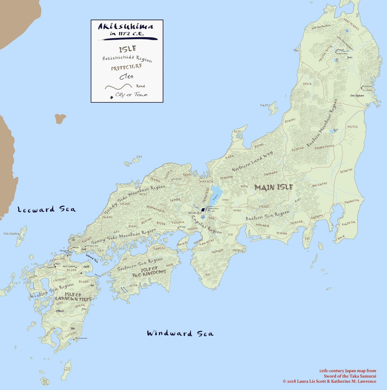 Maps of Heian Japan · Book Love Space